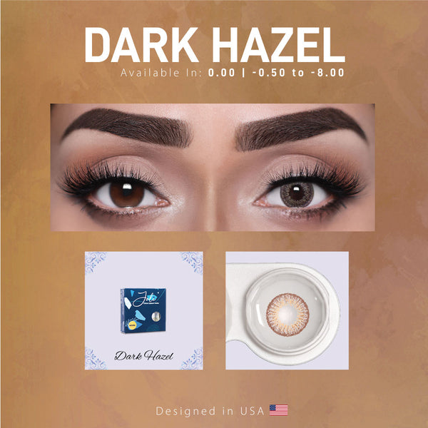 Joli Dark Hazel Color Contact Lens - Lenslo.com